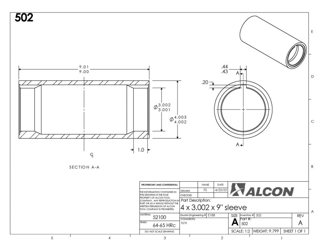 Sleeve Anvils – Alcon Tool